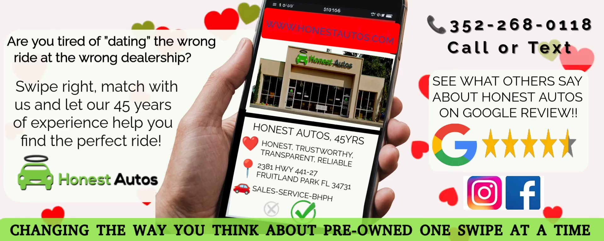 #1 Buy Here Pay Here Used Car Dealership in Florida | Honest Autos