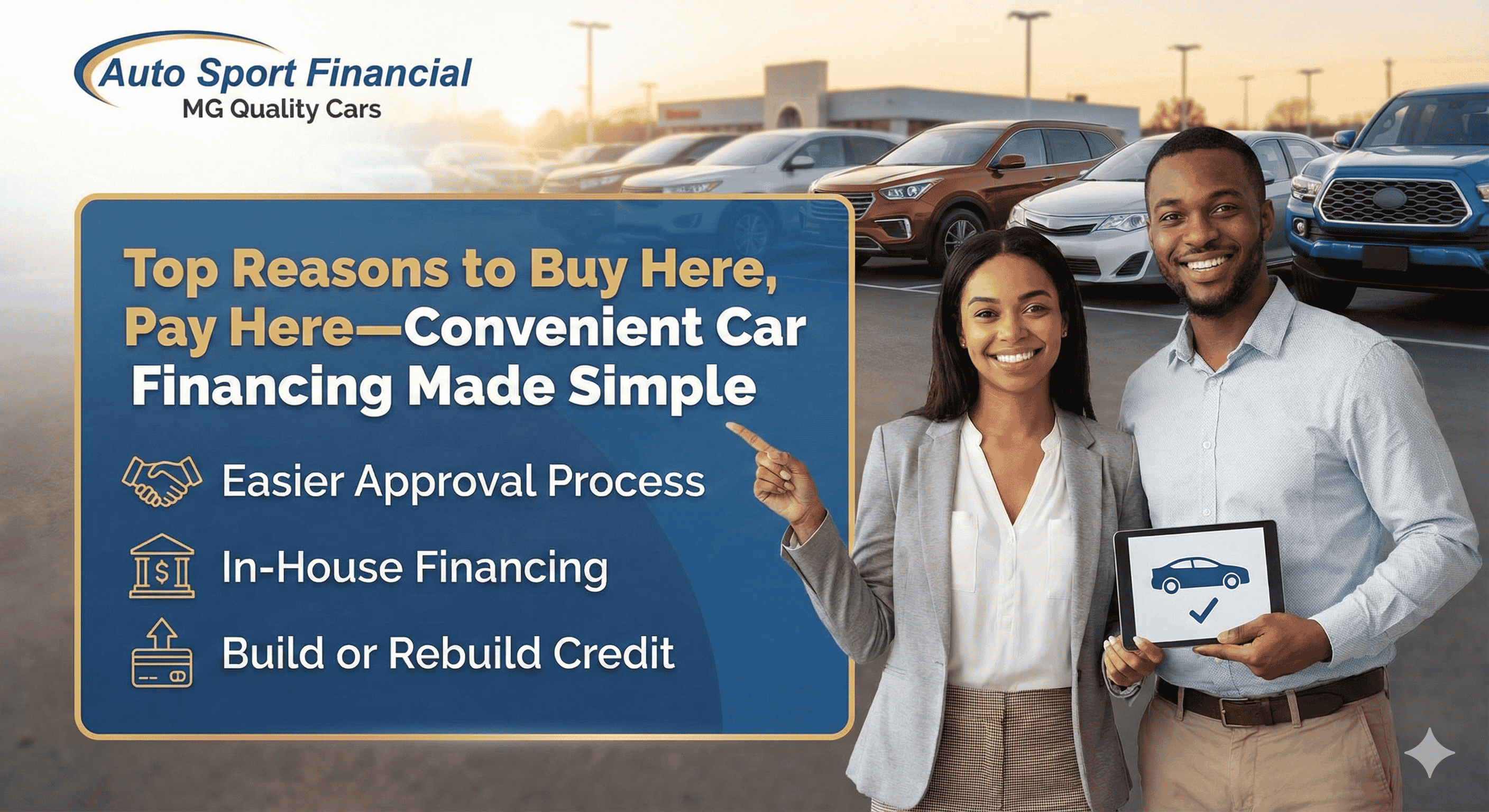 Top Reasons of Buy Here Pay Here Dealership: Financing Benefits