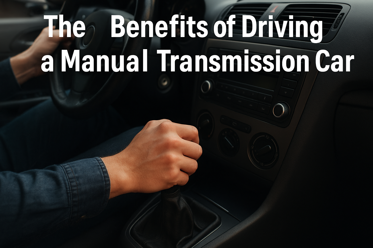 Manual vs. Automatic: Drive Stick Shift, Benefits of Manual Transmission