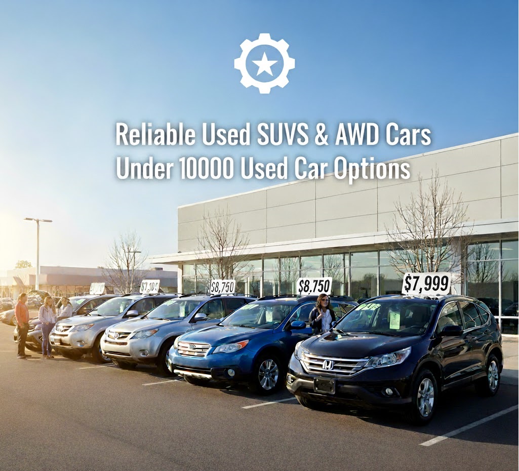 Reliable Used SUVs & AWD Cars Under 10k: Best Used Car Options