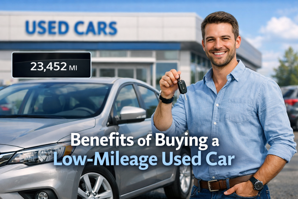Advantages of Buying a Low-Mileage Used Car Over New