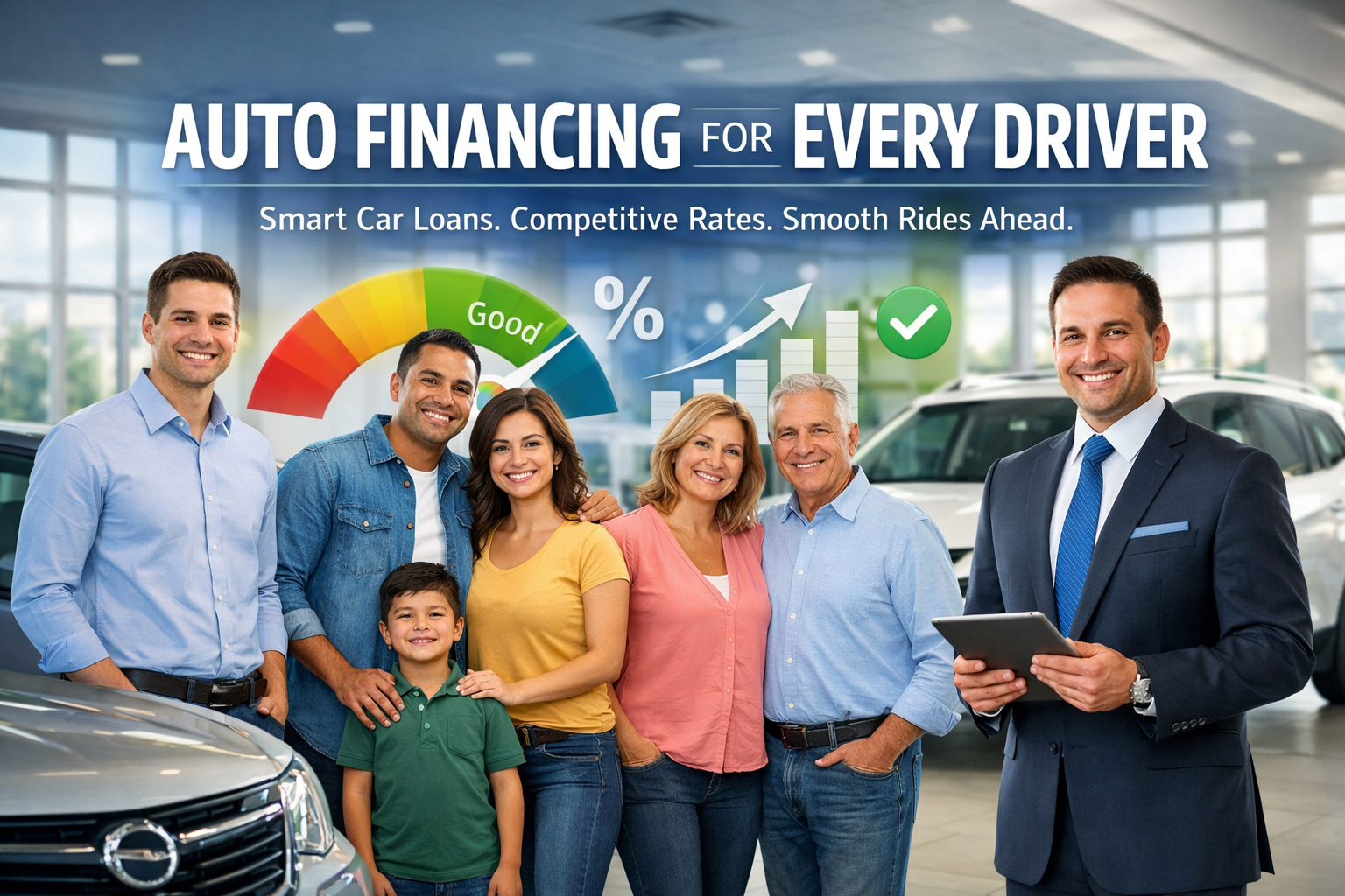 Auto Financing for Every Driver | Smart Car Loans