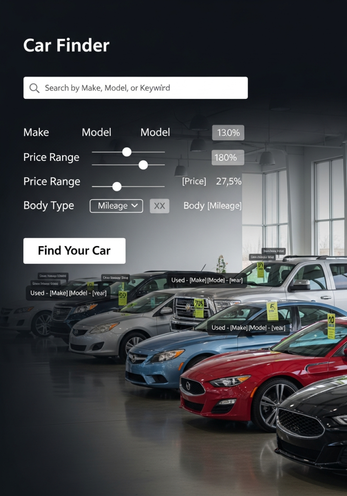 Reliable Car Finder Tool in Dallas, TX | DFW Motorcars