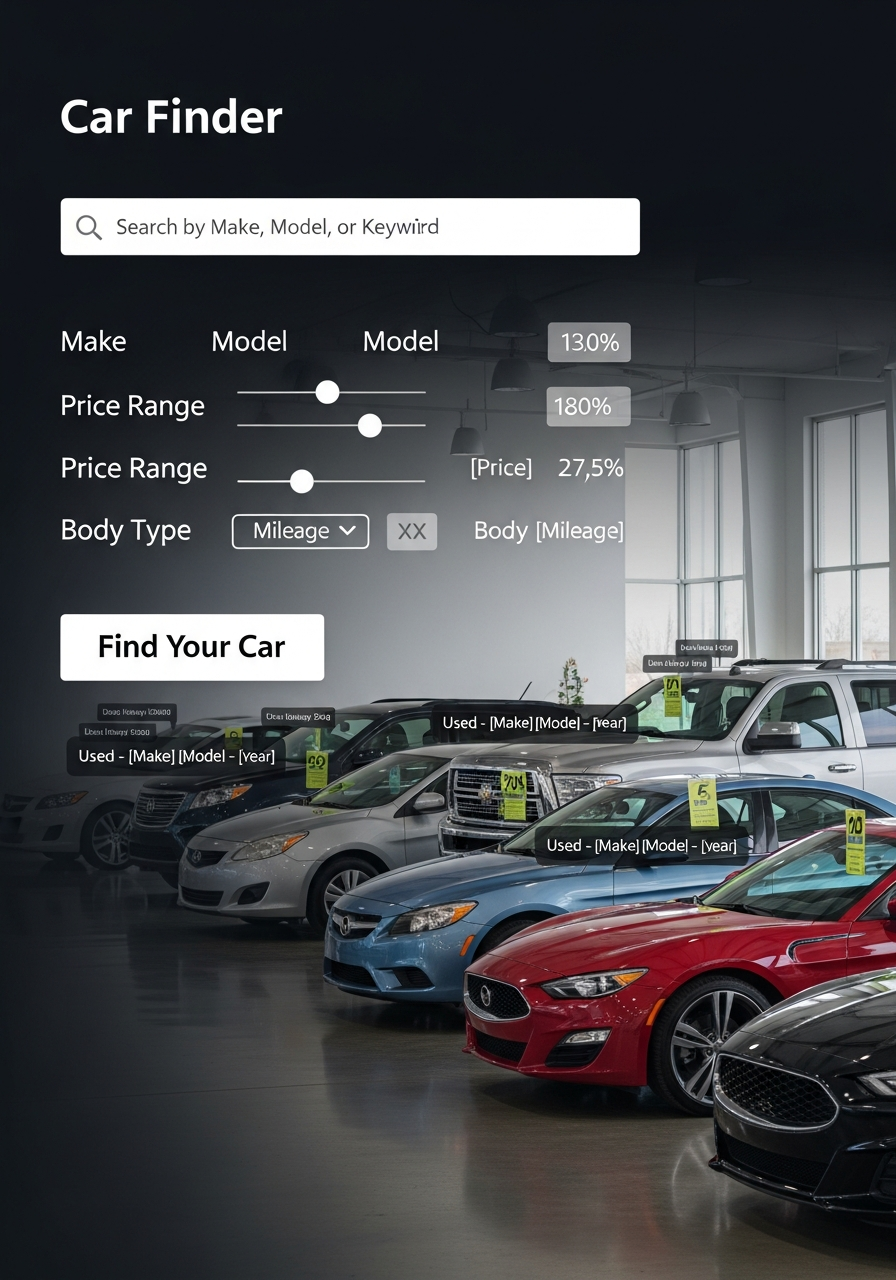 Reliable Car Finder Tool in Dallas, TX | DFW Motorcars
