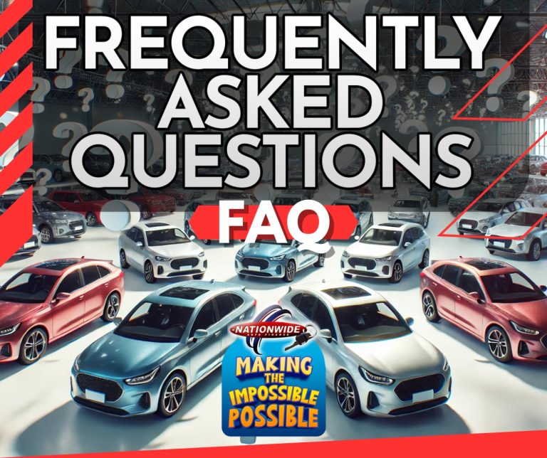 Frequently Asked Questions - Nationwide Auto Finance