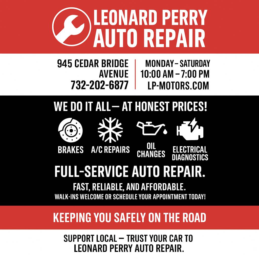Auto Repair - Leonard Perry Motors