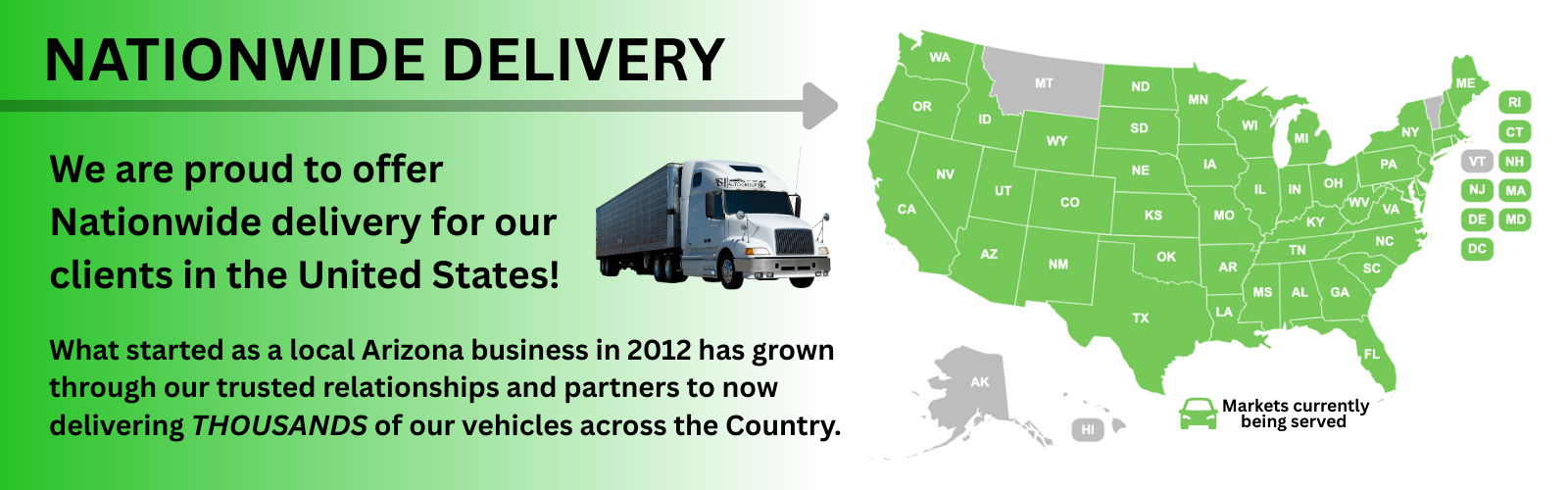Nationwide Delivery - Ash Auto Group LLC