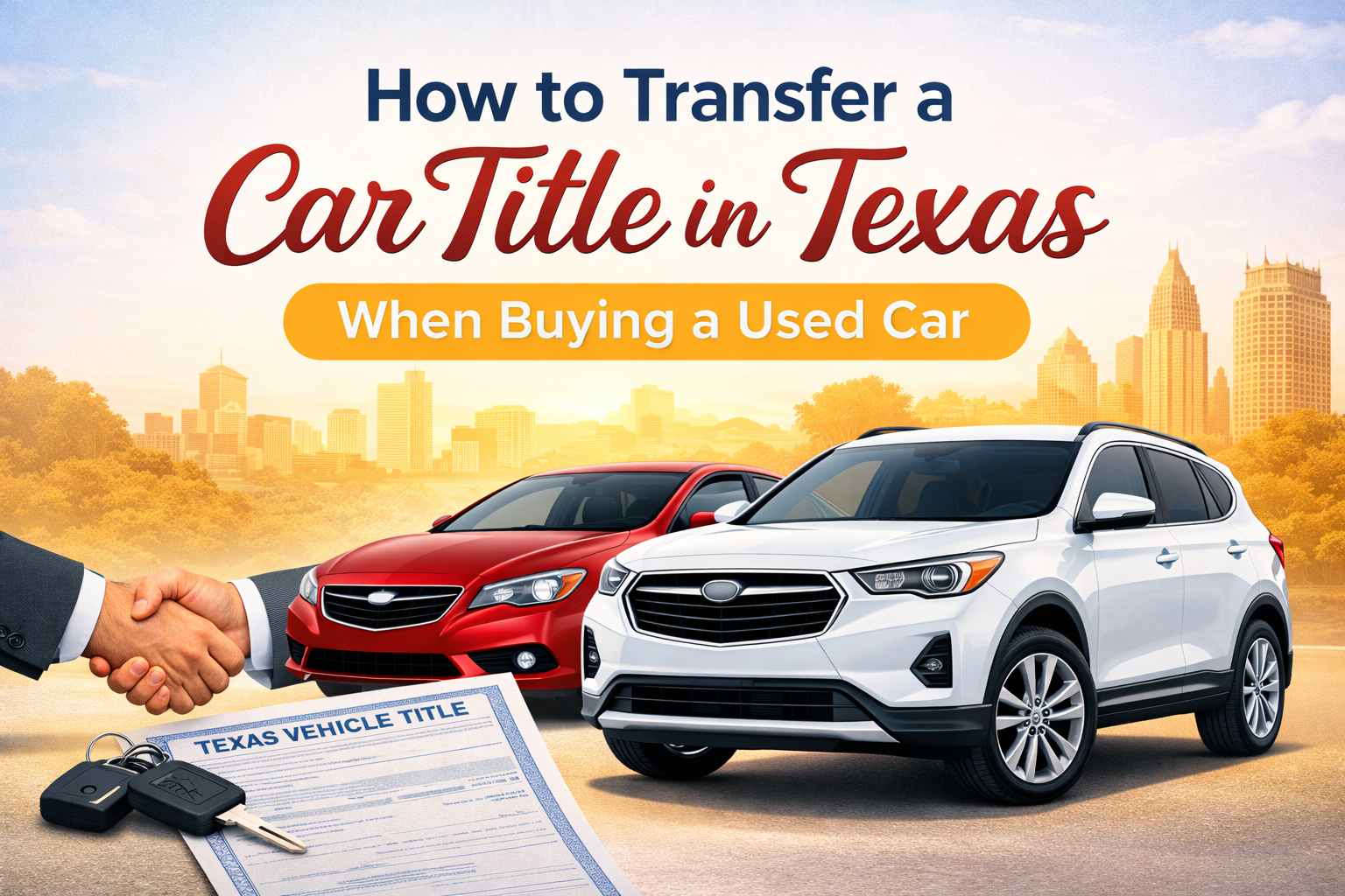 Transfer a Car Title in Texas: Your Comprehensive Guide