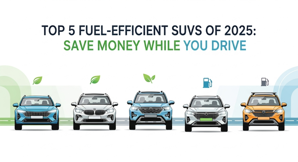 2025 SUVs with the Best Gas Mileage: Top 5 Fuel Efficient SUV Guide