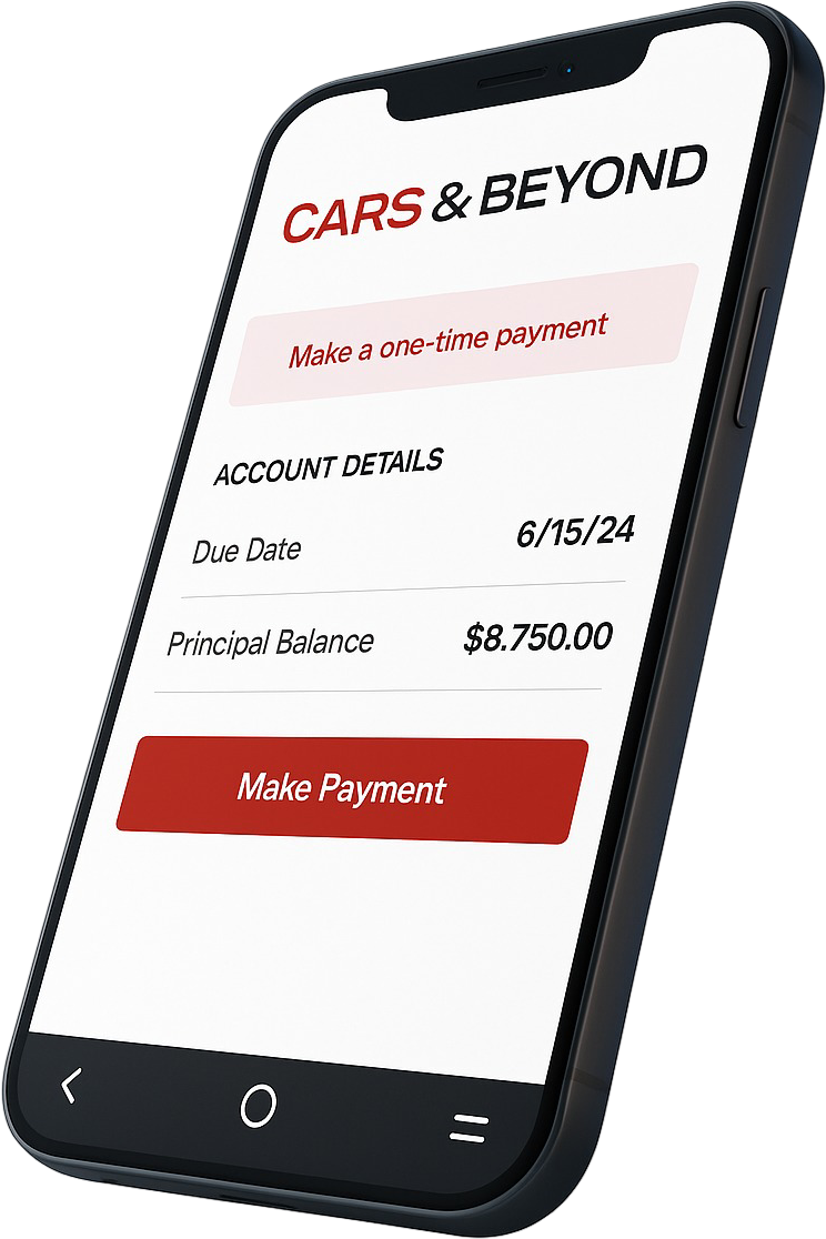 Hassle-Free Auto Payments - Pay on Time Easily | Cars & Beyond