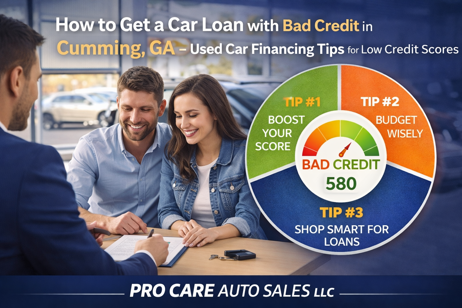 How to Get a Car Loan with Bad Credit in Cumming, GA — Used Car ...