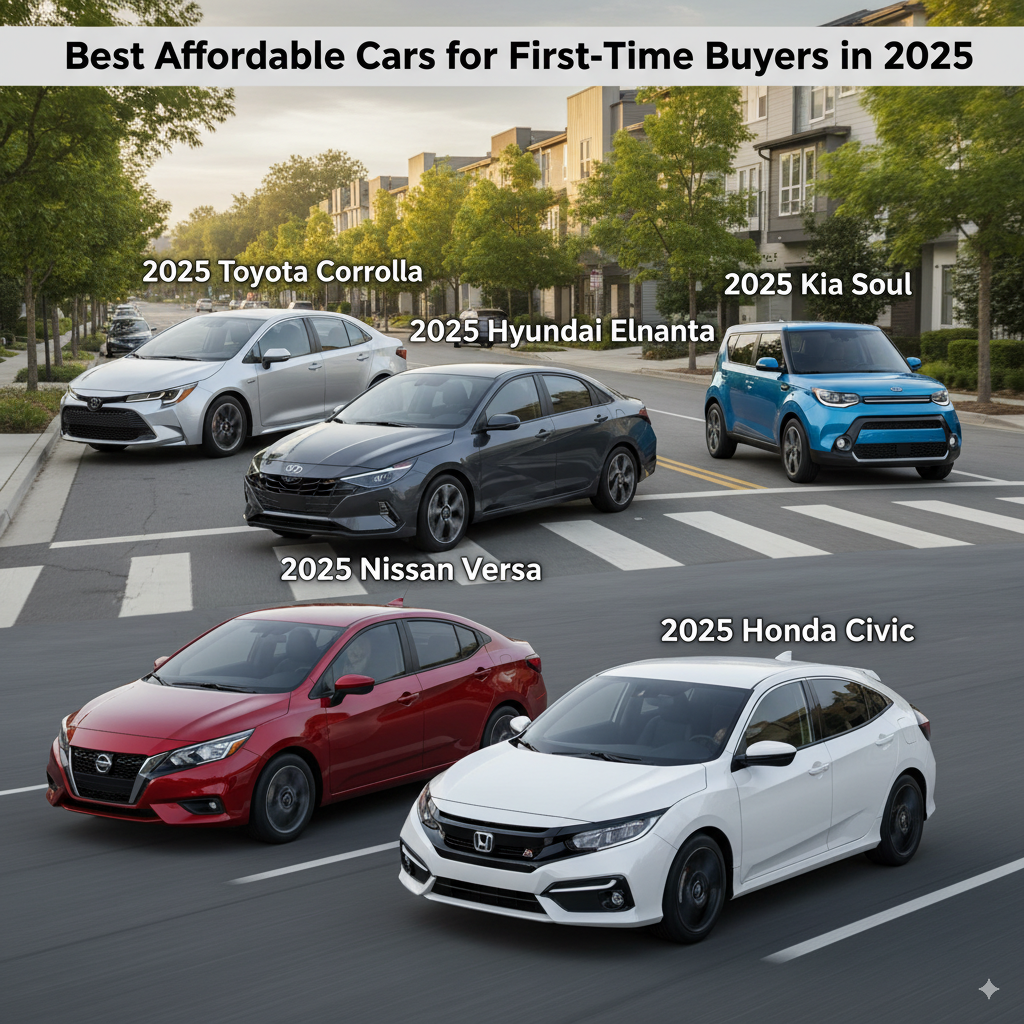 Cheapest New Cars for 2025: Best Cars for First-Time Buyers